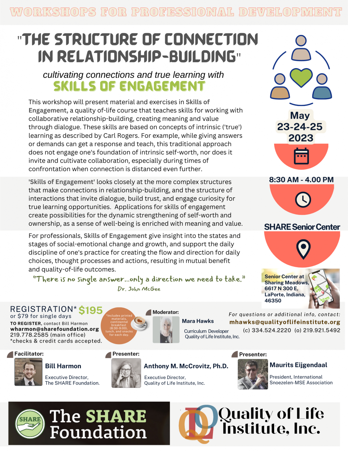 2023 Gentle Teaching Training Workshop Indiana, USA (May 23-24-25 ...